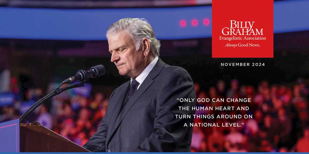Fall Special Prayer Letter | Billy Graham Evangelistic Association