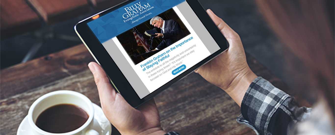 BGEA E-Subscriptions | Billy Graham Evangelistic Association