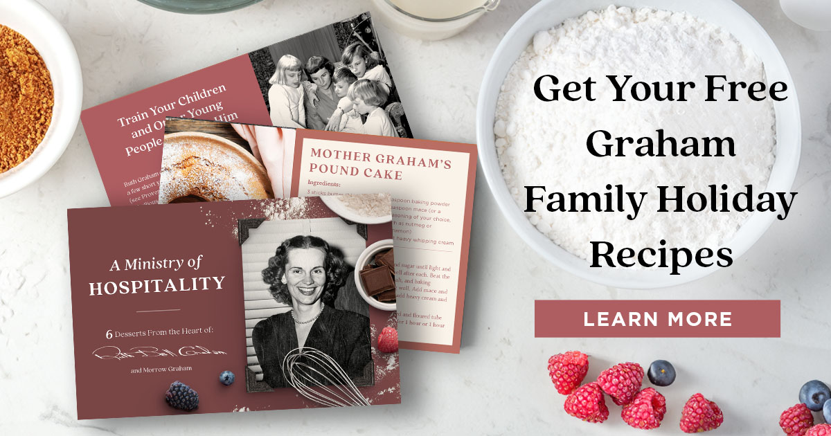 Digital Graham Family Recipe Cards | Billy Graham Evangelistic Association
